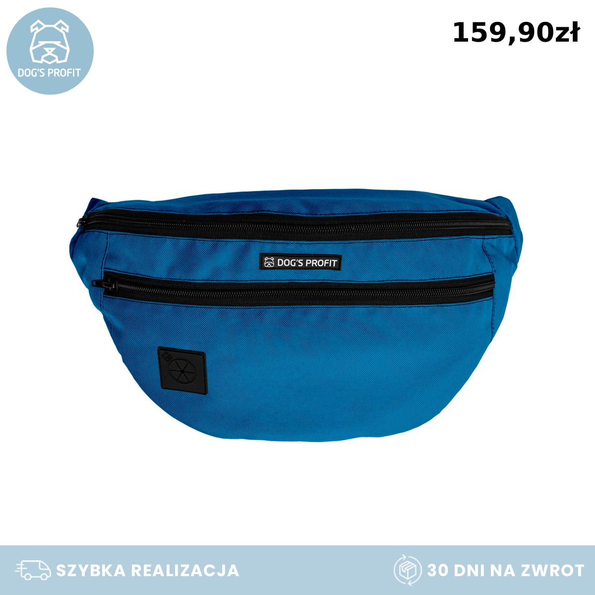Nerka spacerowa TURKUSOWA JAK MORSKIE OKO | Dog's Profit - najlepszy ...